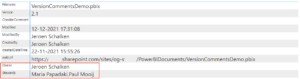 Power BI version history from a SharePoint Document Library using Power ...